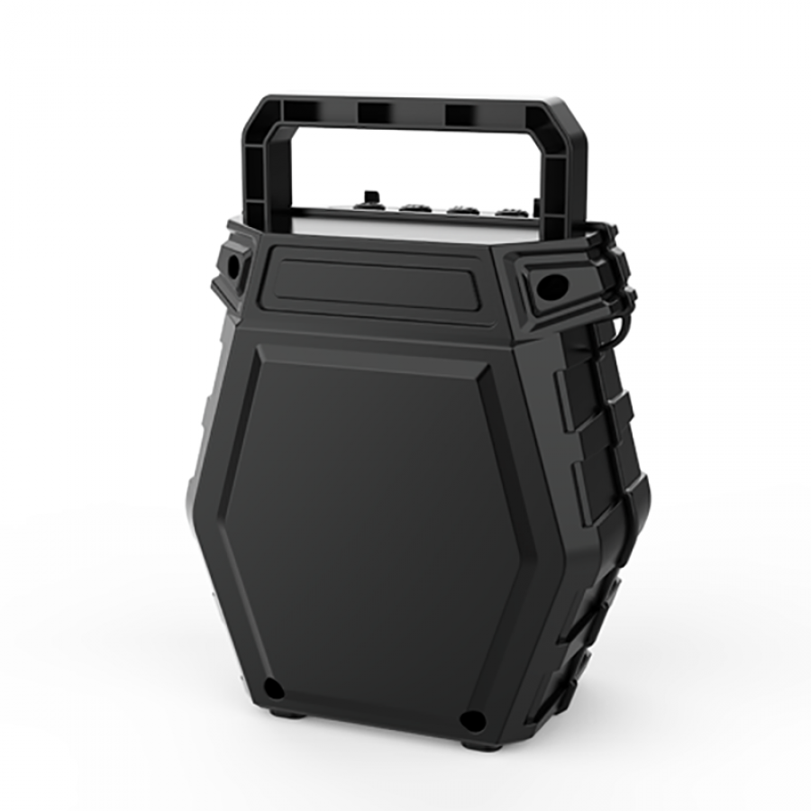 Boxa Portabila KlaussTech, 15 W PMPO, Bluetooth, USB, Lumini LED, AUX ...