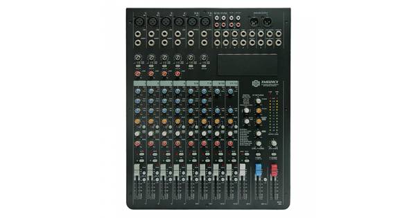 Mixer Audio Profesional cu 12 Canale, Phantom 48v si Procesare Digitala ...